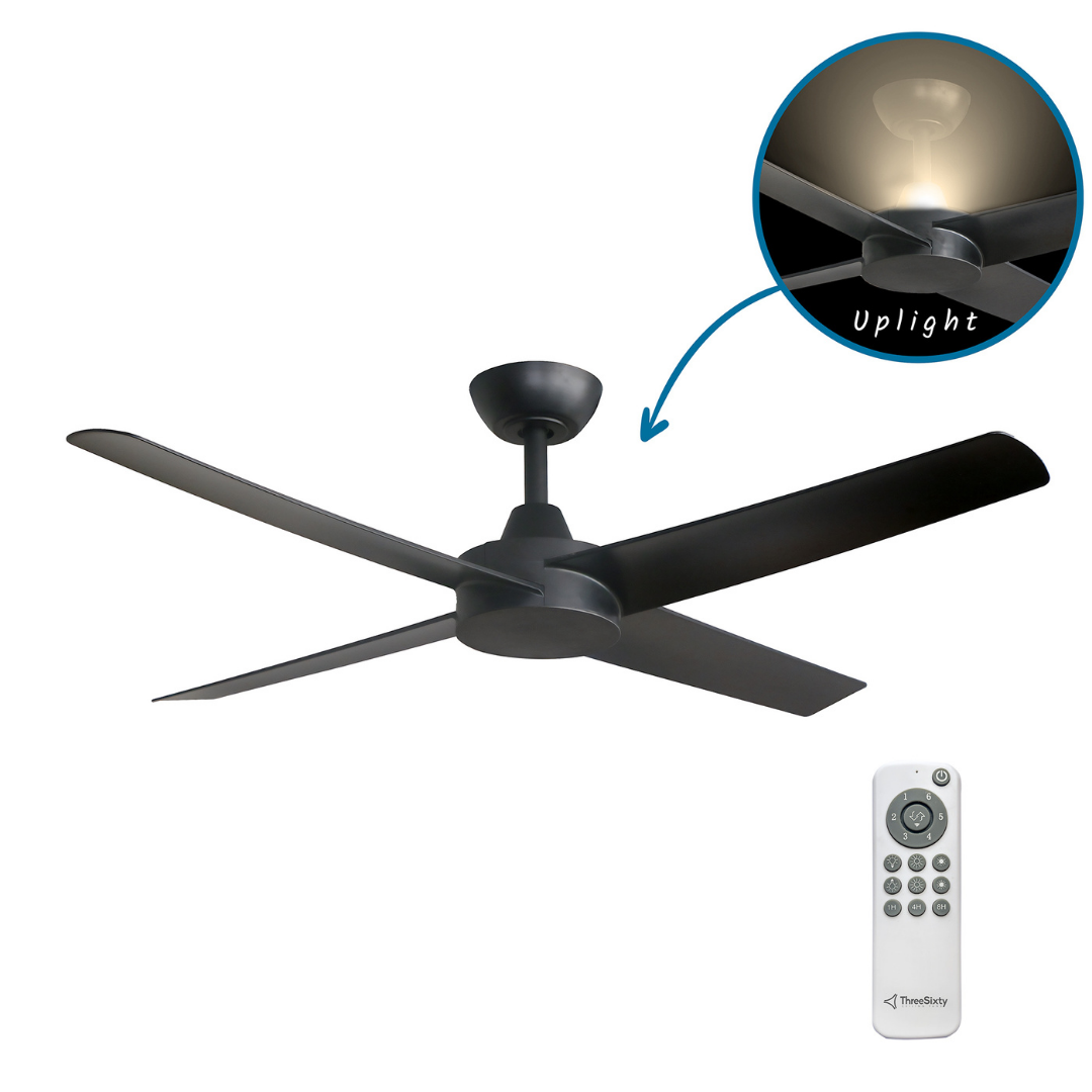 Ambience DC Ceiling Fan 52" (132cm) | ThreeSixty Ceiling Fans NZ ...